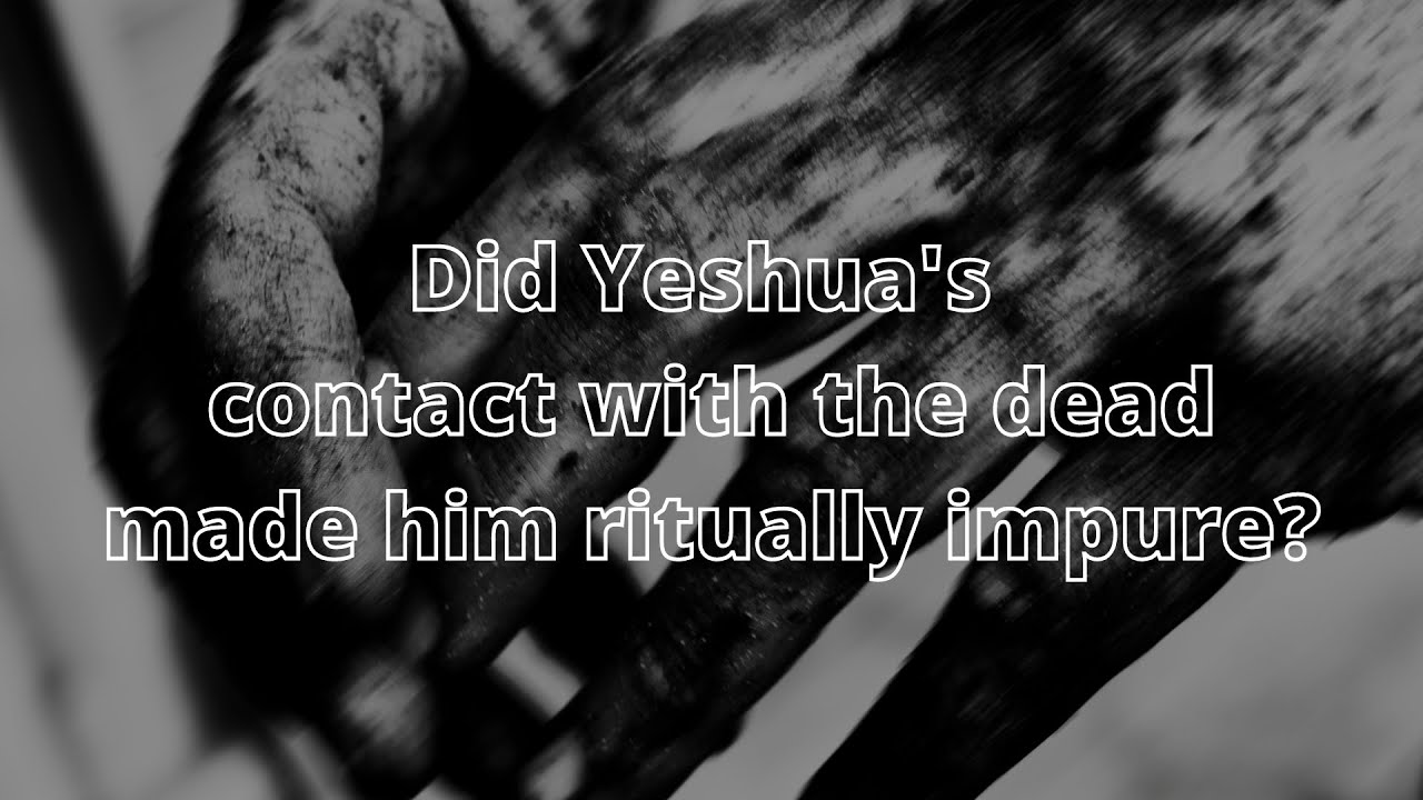 Did Yeshua's contact with the dead made Him ritually impure? - YouTube