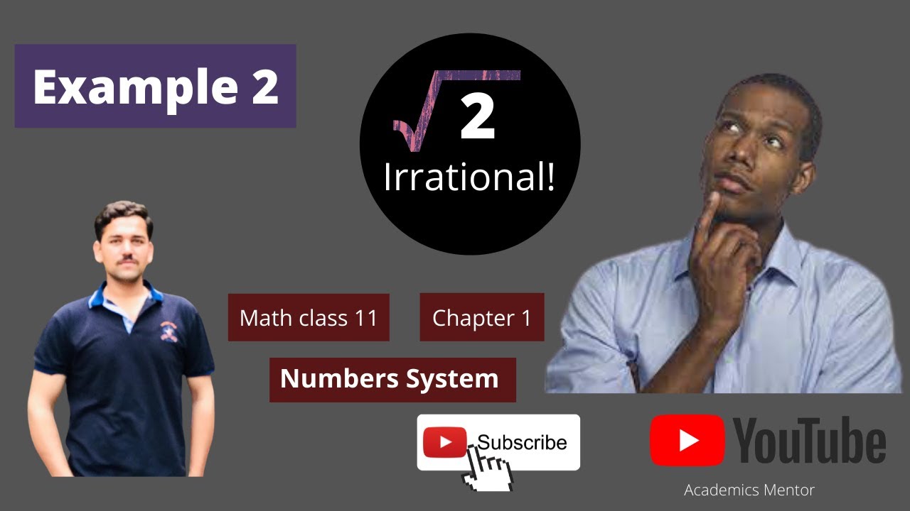 Prove that root 2 is an irrational number? | Math class 11 chapter 1 ...