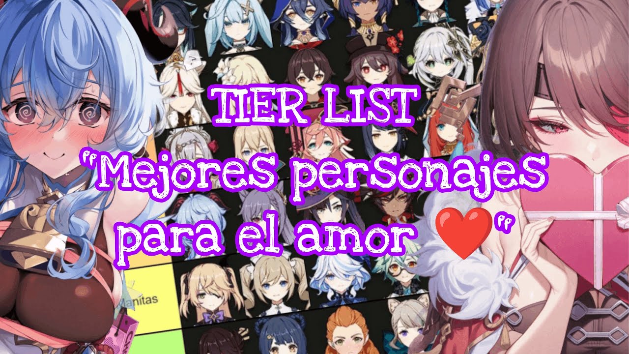 LA MEJOR TIER LIST DE SEGS GENSHIN IMPACT!! - YouTube