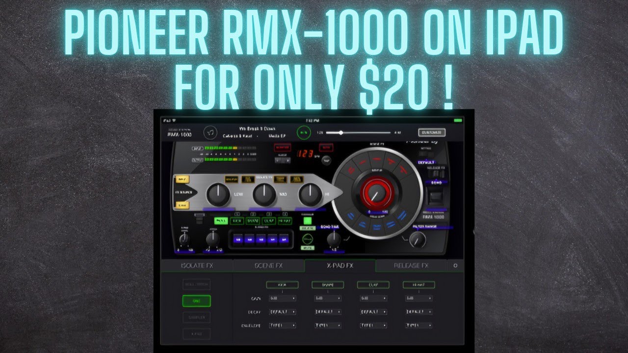 RMX-1000 Ipad App in 2024 - YouTube