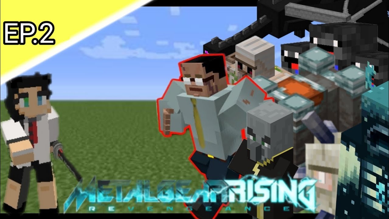 MINECRAFT ADDON REVIEW:mgrr murasama addon vs. boss(senator Armstrong ...