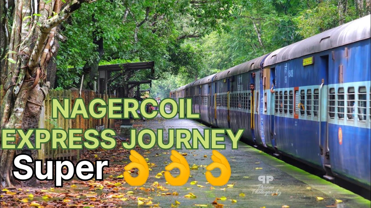 22668 CBE NCJ SF EXPRESS TRAIN FULL JOURNEY #indianrailways #eagle # ...