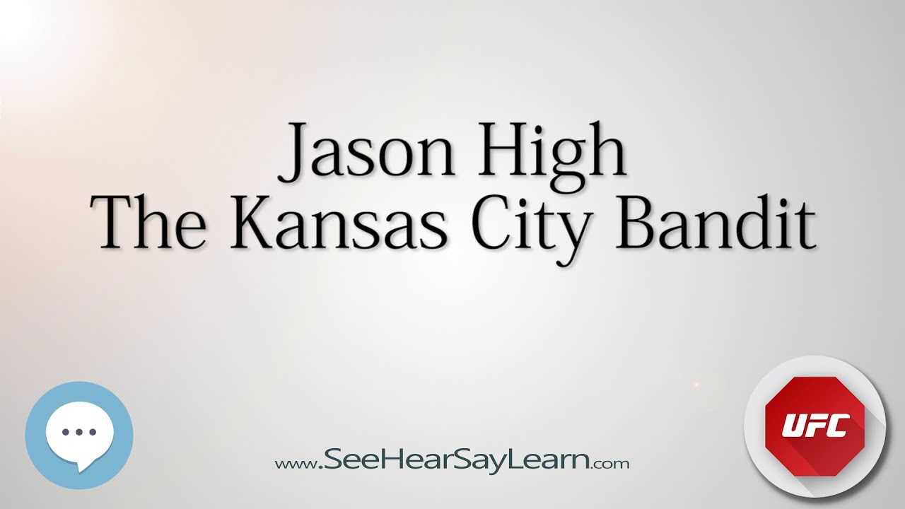Jason High UFC Fighter's Nicknames 🔊 - YouTube