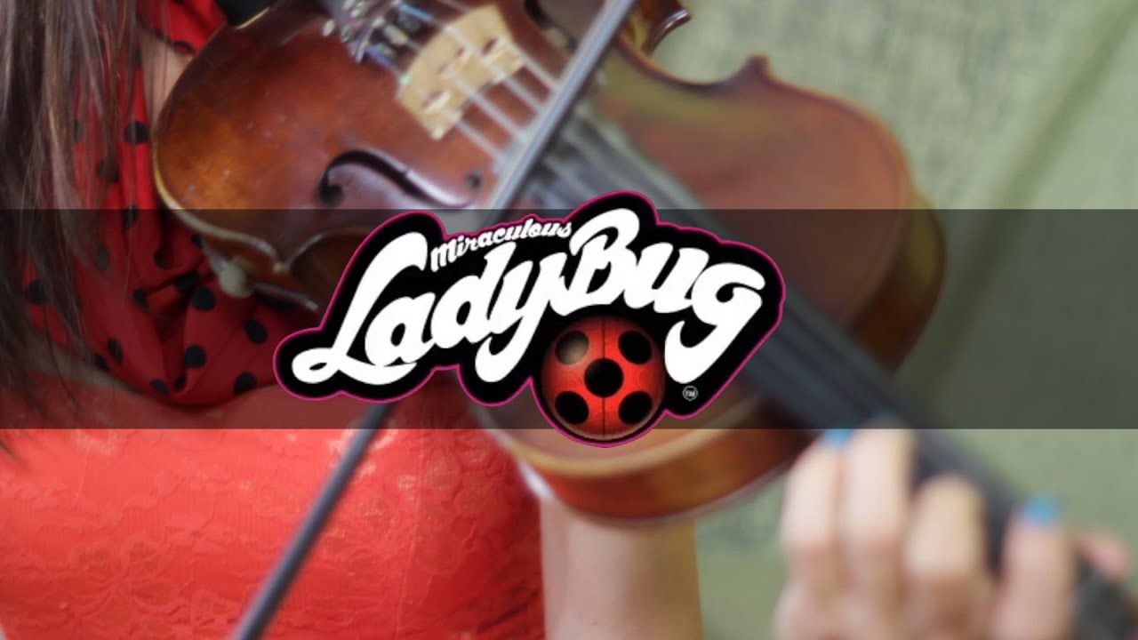 Miraculous Ladybug – Title Theme (Anastasia Soina violin) | Tech | Music