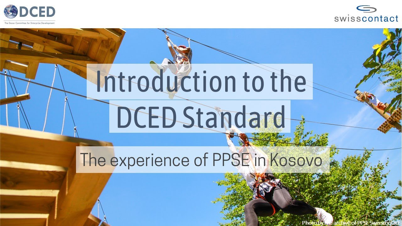 DCED webinar - Introduction to the DCED Standard: The experience of ...