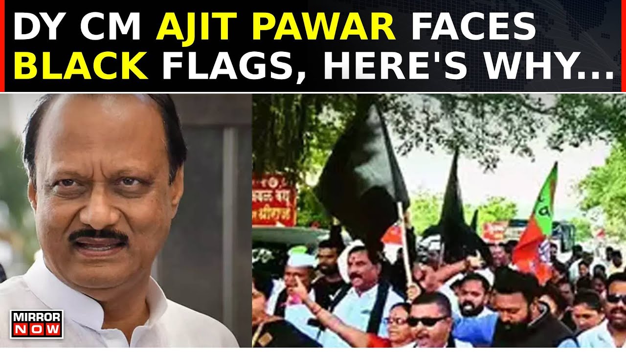 Dy CM Ajit Pawar Faces Black Flags, Mahayuti In Big Trouble? | Oppn ...