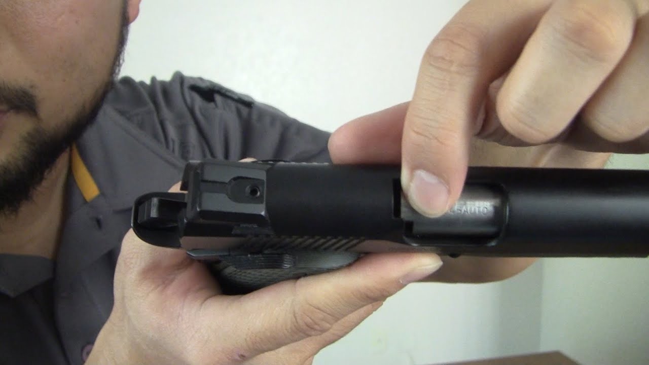 Loading Your Semi-Auto Pistol - YouTube