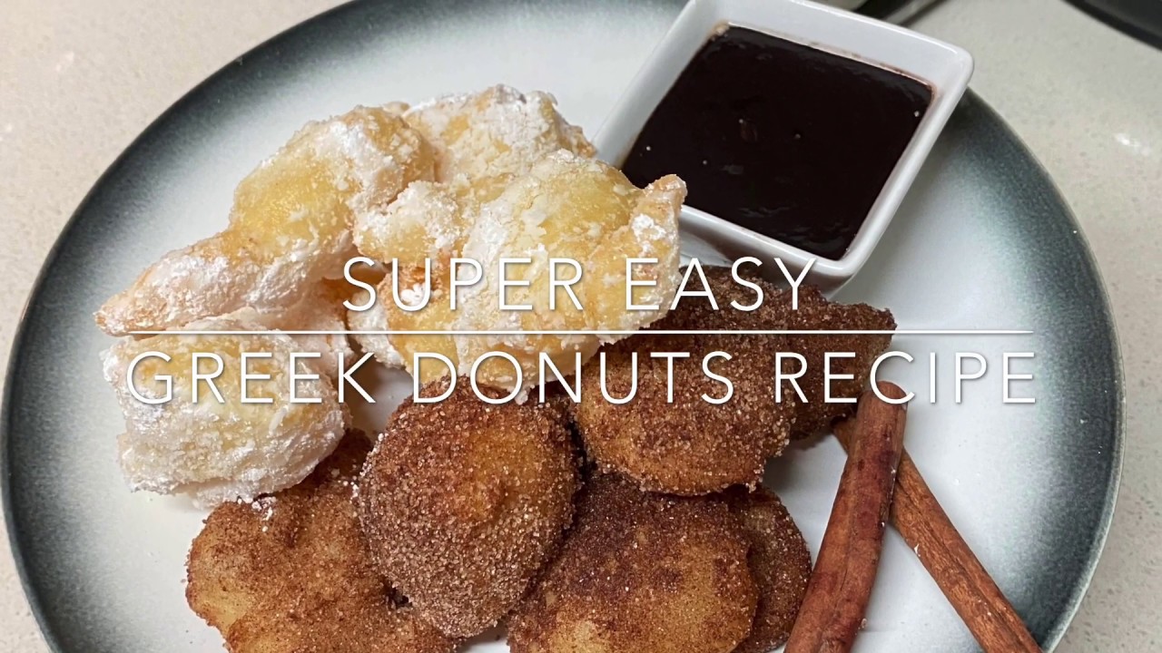 Easy home recipe fried Greek donuts ( Loukoumades) - YouTube