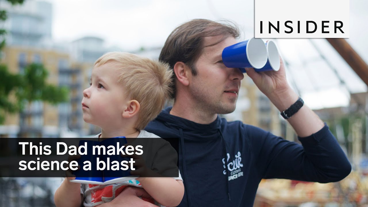 This dad makes science a blast - YouTube