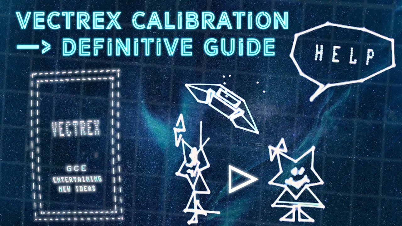 Vectrex Console: Complete Screen Calibration and More (Definitive Guide ...