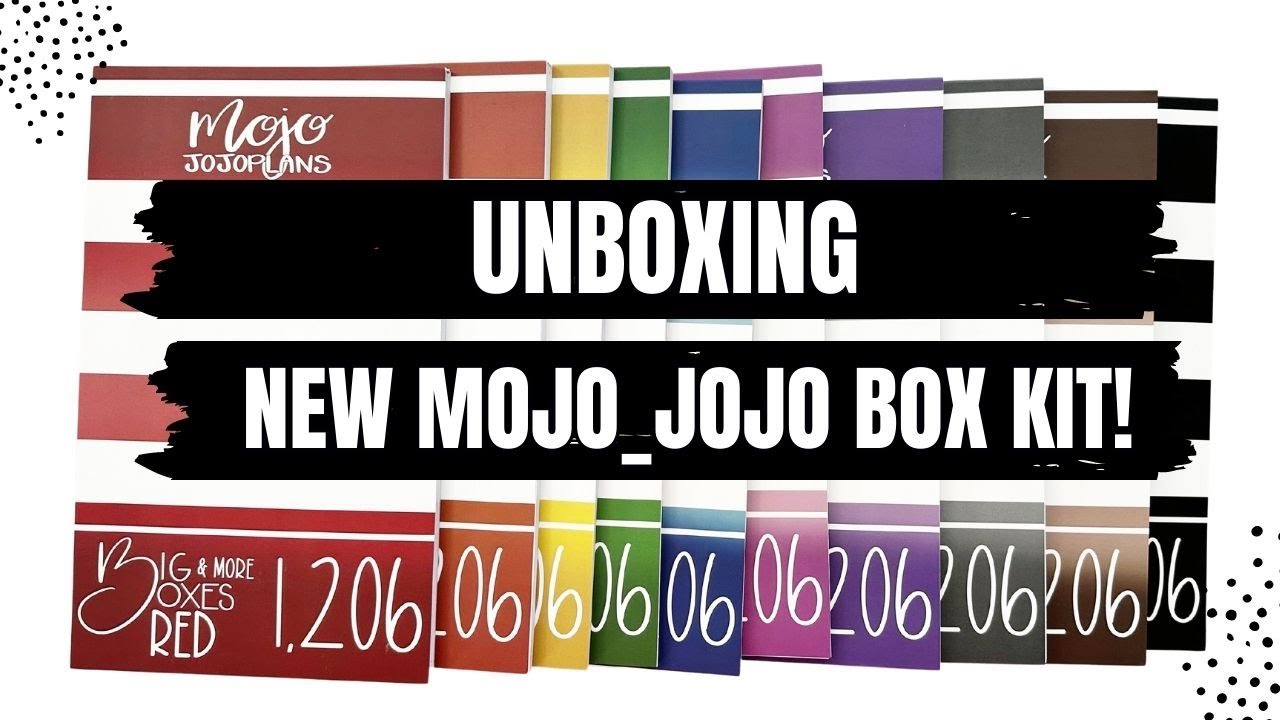 NEW! Big Rainbow Boxes & More by @MojoJojoPlans - YouTube