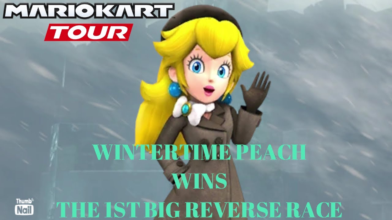 Wintertime Peach Wins The 1st BIg Reverse Race - YouTube