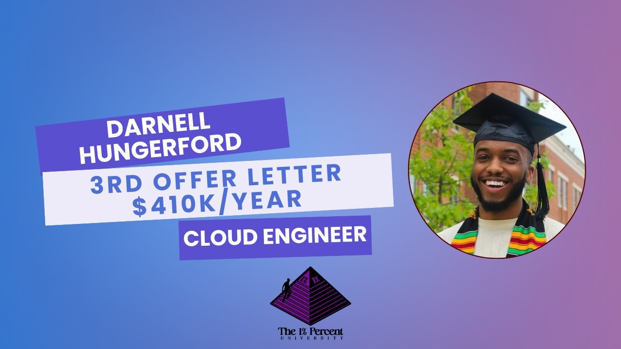 From $85K to $240K: How Darnell Got His 3rd Cloud Engineering Offer ...