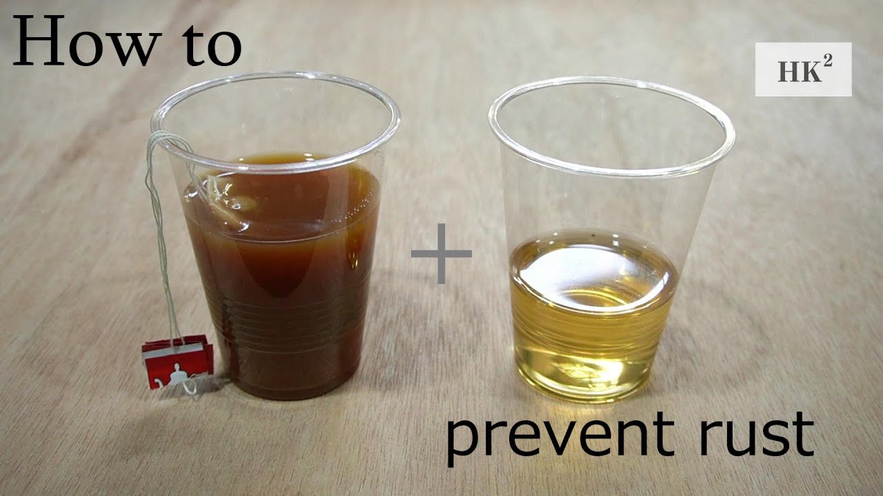 How to prevent rust that anyone can easily do with what is at home ...
