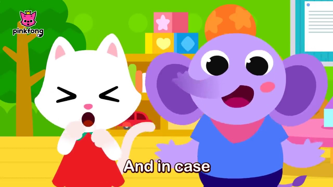 Fight the Flu! Stay Healthy Pinkfong Rangers Safety Songs \اغنية اطفال ...