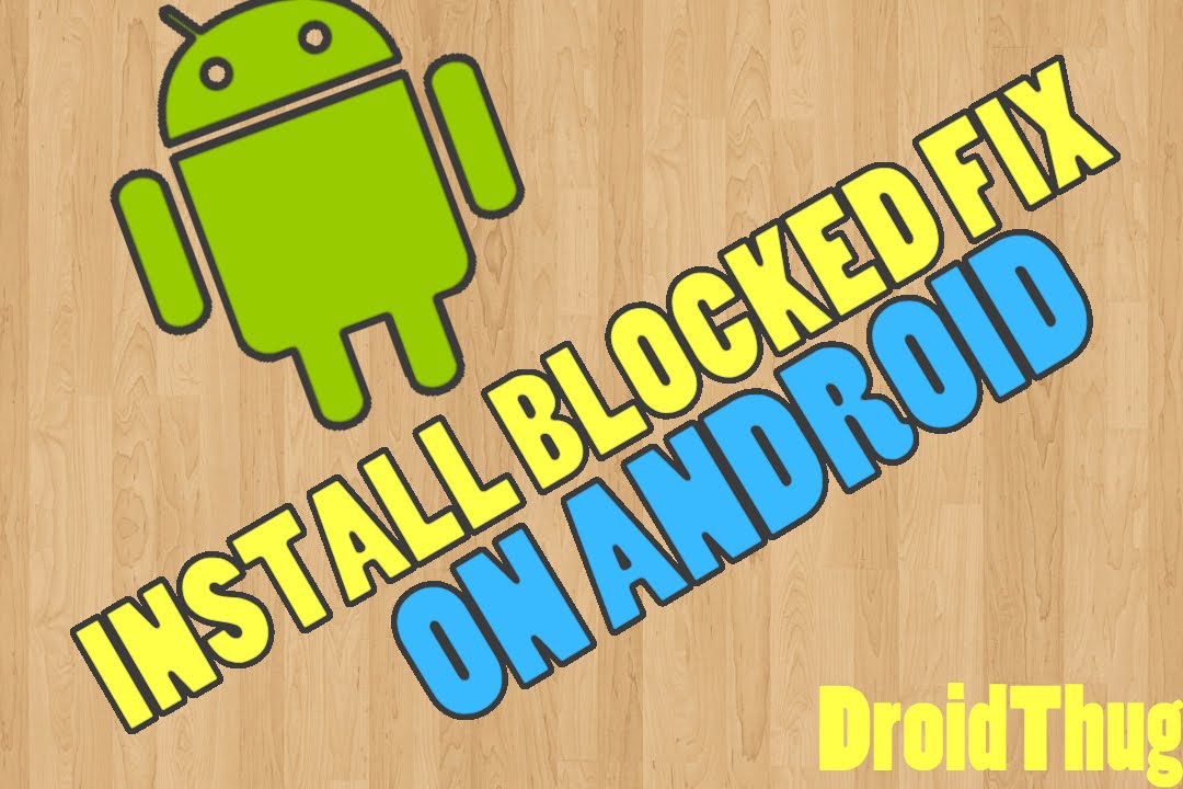 How to Fix Install Block Problem on android (Apk Files From Internet ...