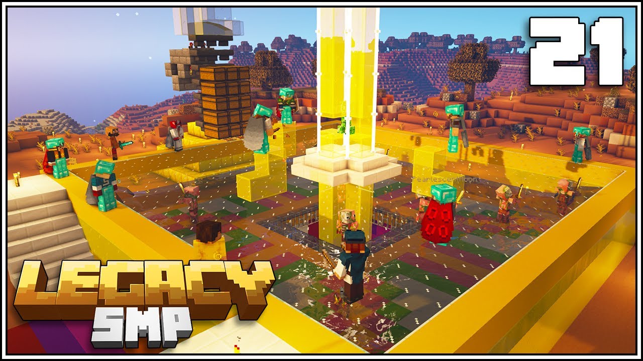 Legacy SMP: Episode 21 - THE MOST POWERFUL TRIDENT!!! [Minecraft 1.15 ...