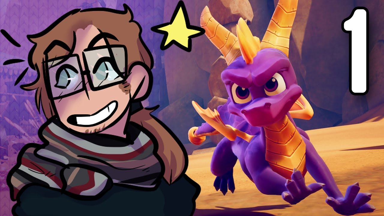 Purple Friend Time || Spyro Reignited Trilogy - Part 1 || Scarfy Plays ...