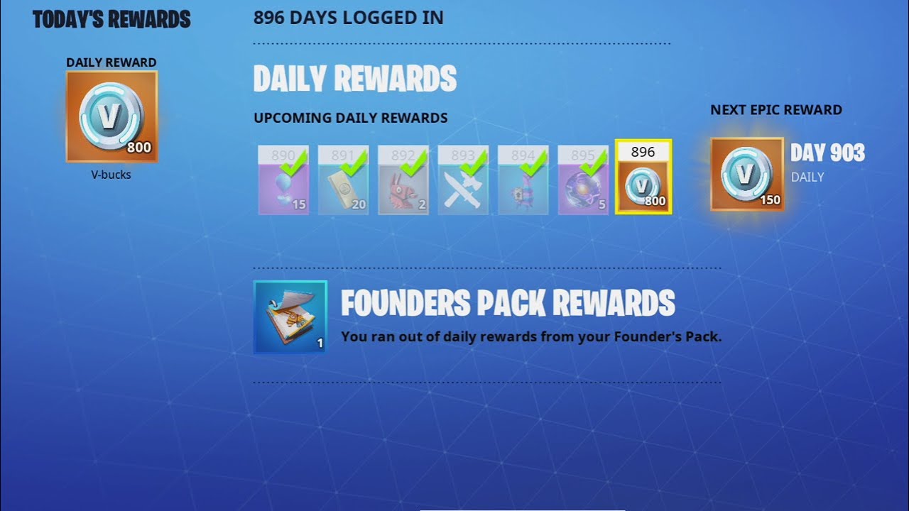 800 VBUCKS in Save The World Rewards in Fortnite - YouTube