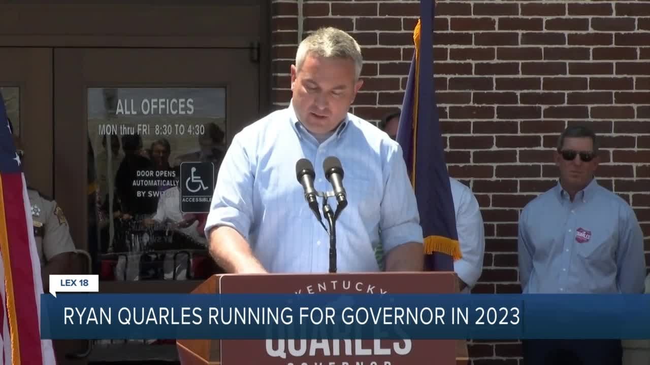 Ryan Quarles running for Governor in 2023 - YouTube