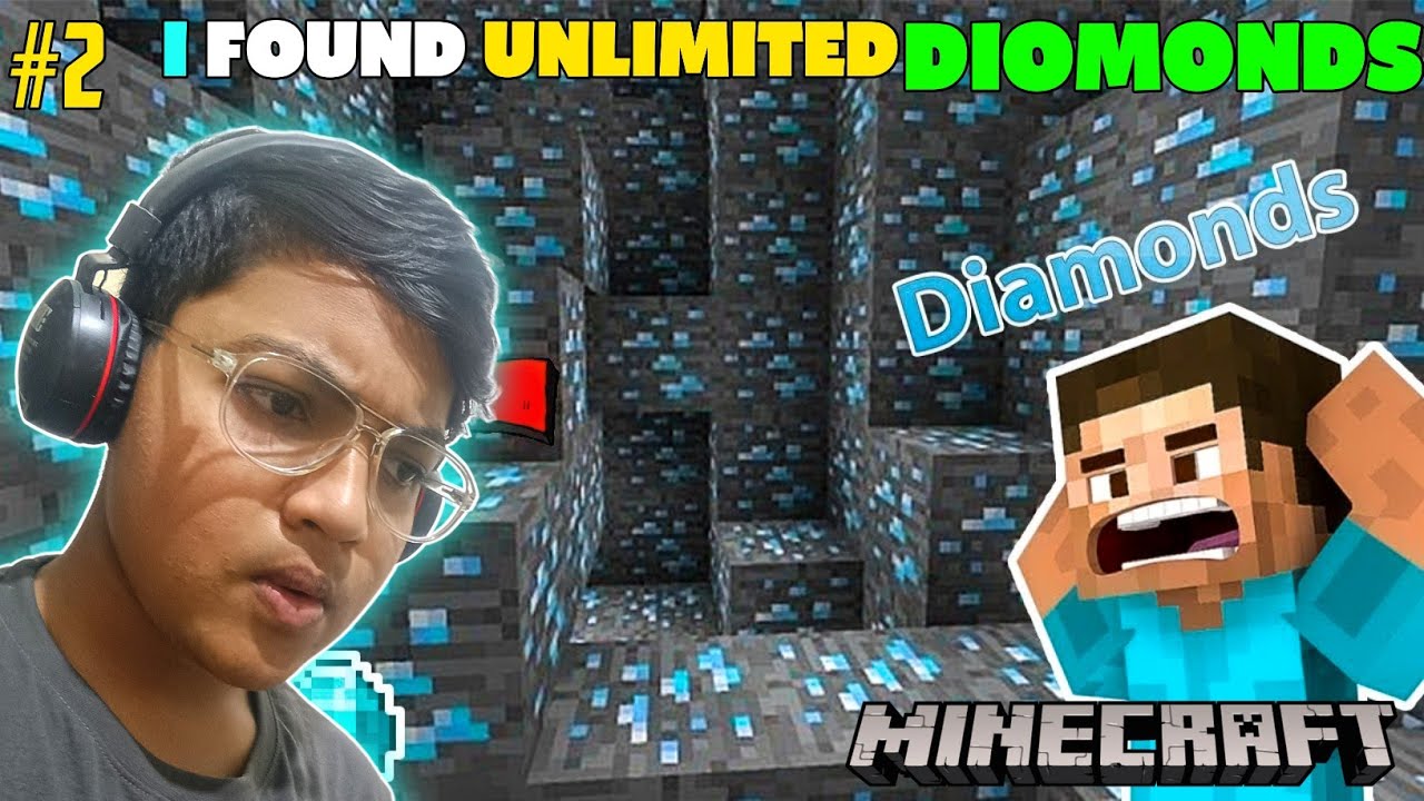 I BECAME A DIAMOND MAN🤑|| MINECRAFT GAMEPLAY #2 - YouTube