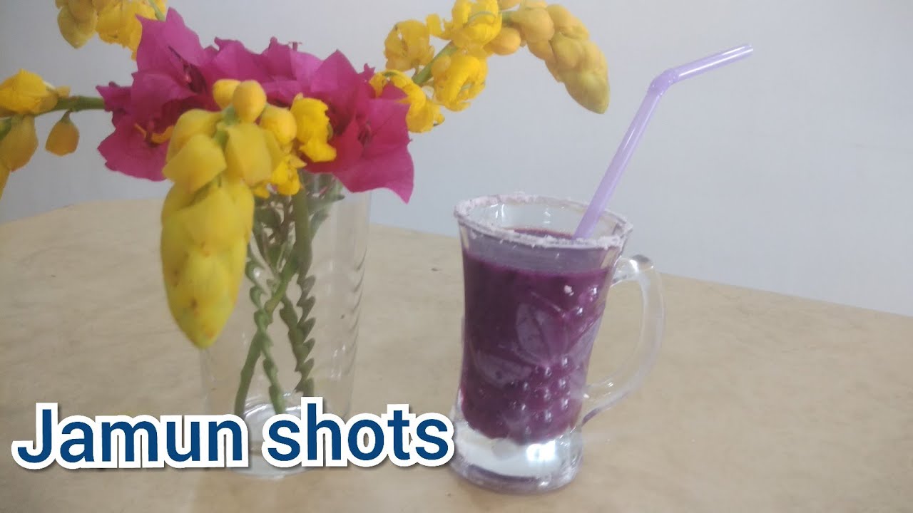 Jamun shots recipe | जामुन शॉट्स बनाने का तरीका | How to make jamun ...