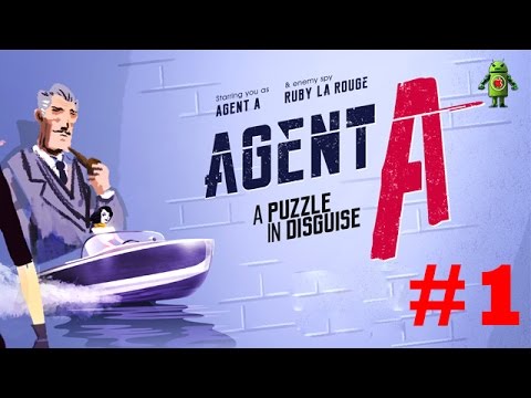 Agent A: A puzzle in disguise iOS Gameplay Walkthrough - Part 1 - YouTube