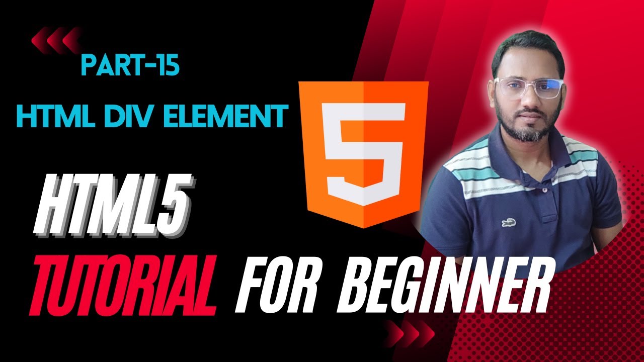Html Tutorial For Beginners In Bangla Html Div Elements Part 15 Youtube