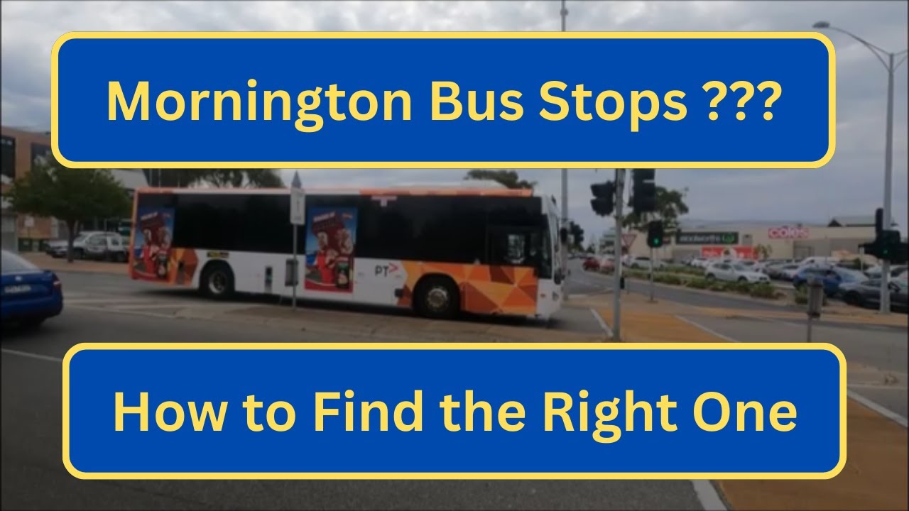 How to find the right Bus Stops for the bus to Frankston - YouTube