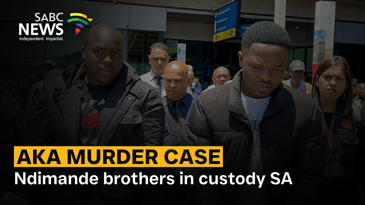 AKA Murder Case | Ndimande brothers in custody SA - YouTube