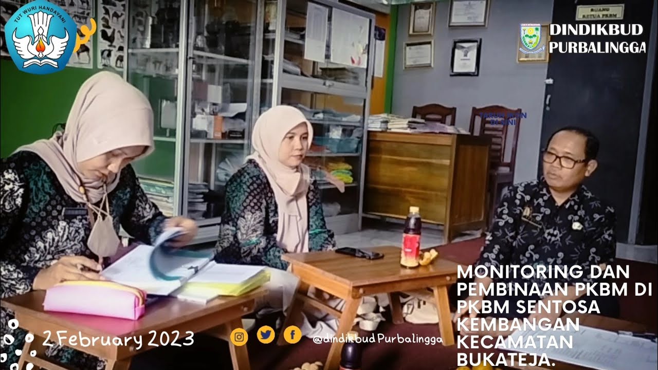 Monitoring dan Pembinaan PKBM di PKBM Sentosa kembangan kecamatan ...