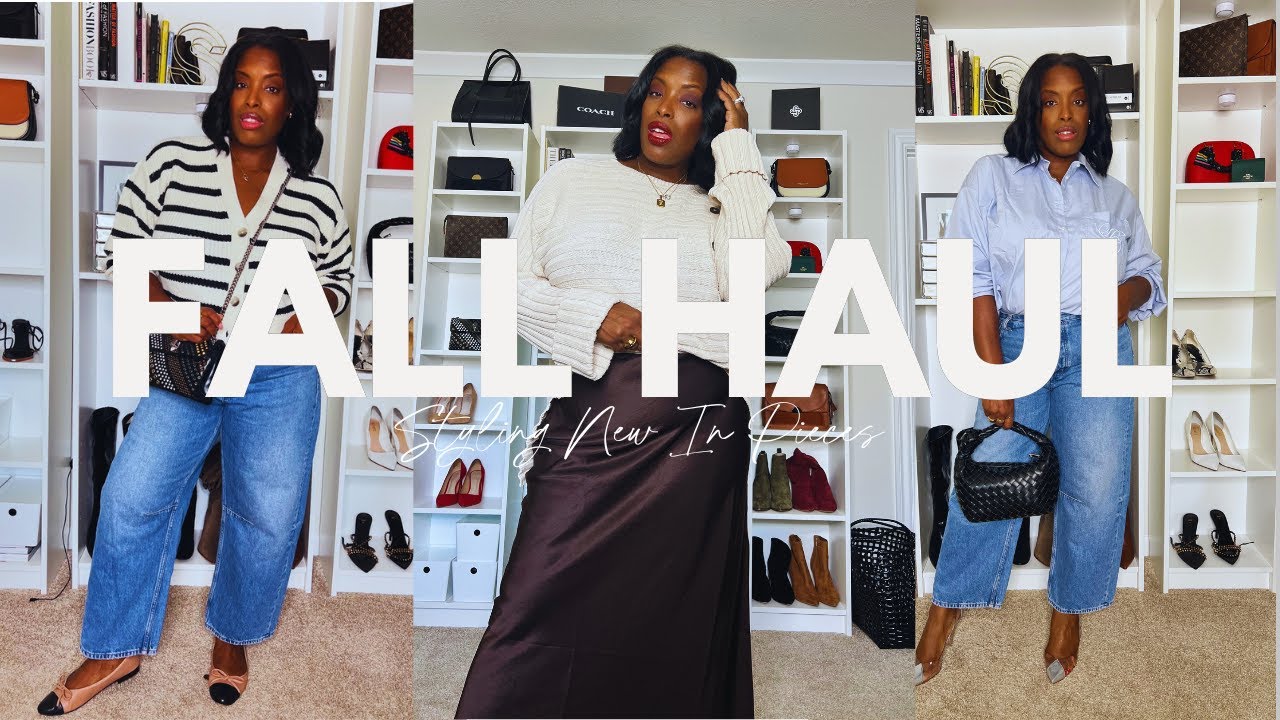 FALL STYLE HAUL: Styling New In Pieces - YouTube
