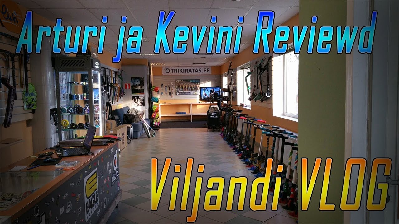 VLOG 6 | Arturi ja Kevini reviewd @trikiratas.ee - YouTube