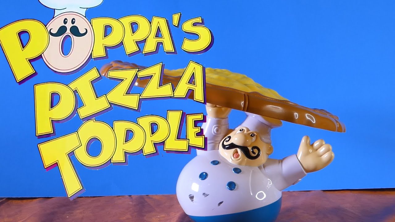 Poppa's Pizza Topple Game Review - YouTube