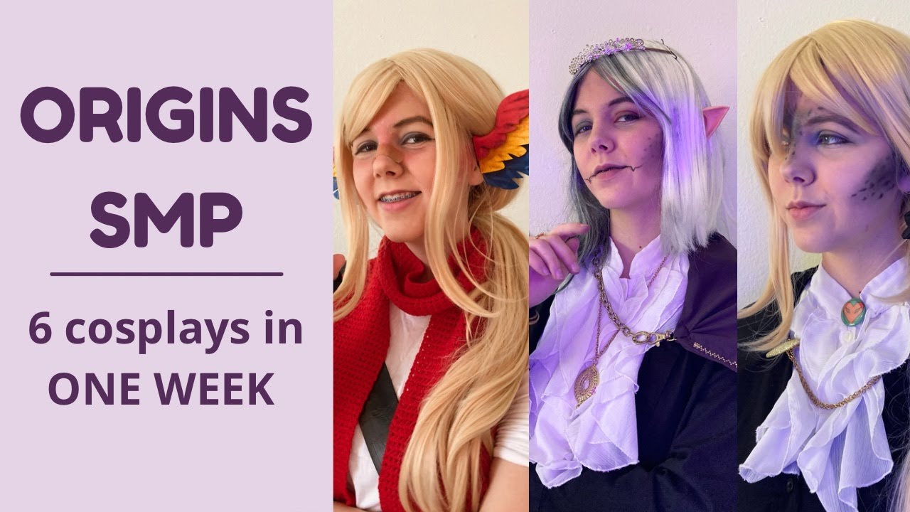 Making 5+ Origins SMP cosplays in ONE WEEK - YouTube