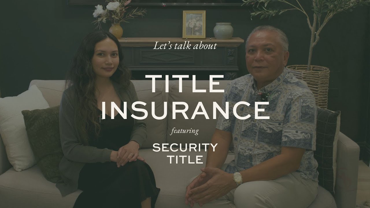 Title Insurance ft. Security Title - YouTube