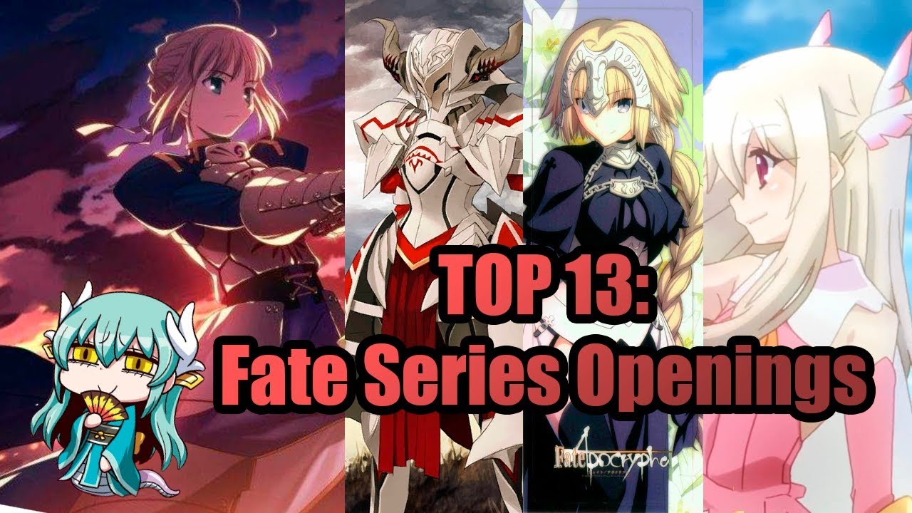 TOP 13: Fate Series Openings - YouTube