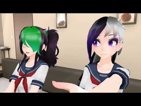 mmd yandere simulator gita yamahato.