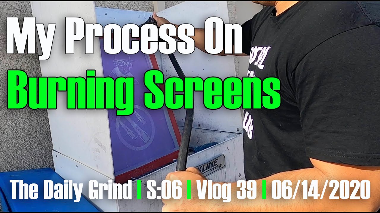 MY PROCESS ON BURING SCREENS : Answering A Question (S:06/Vlog 039 ...