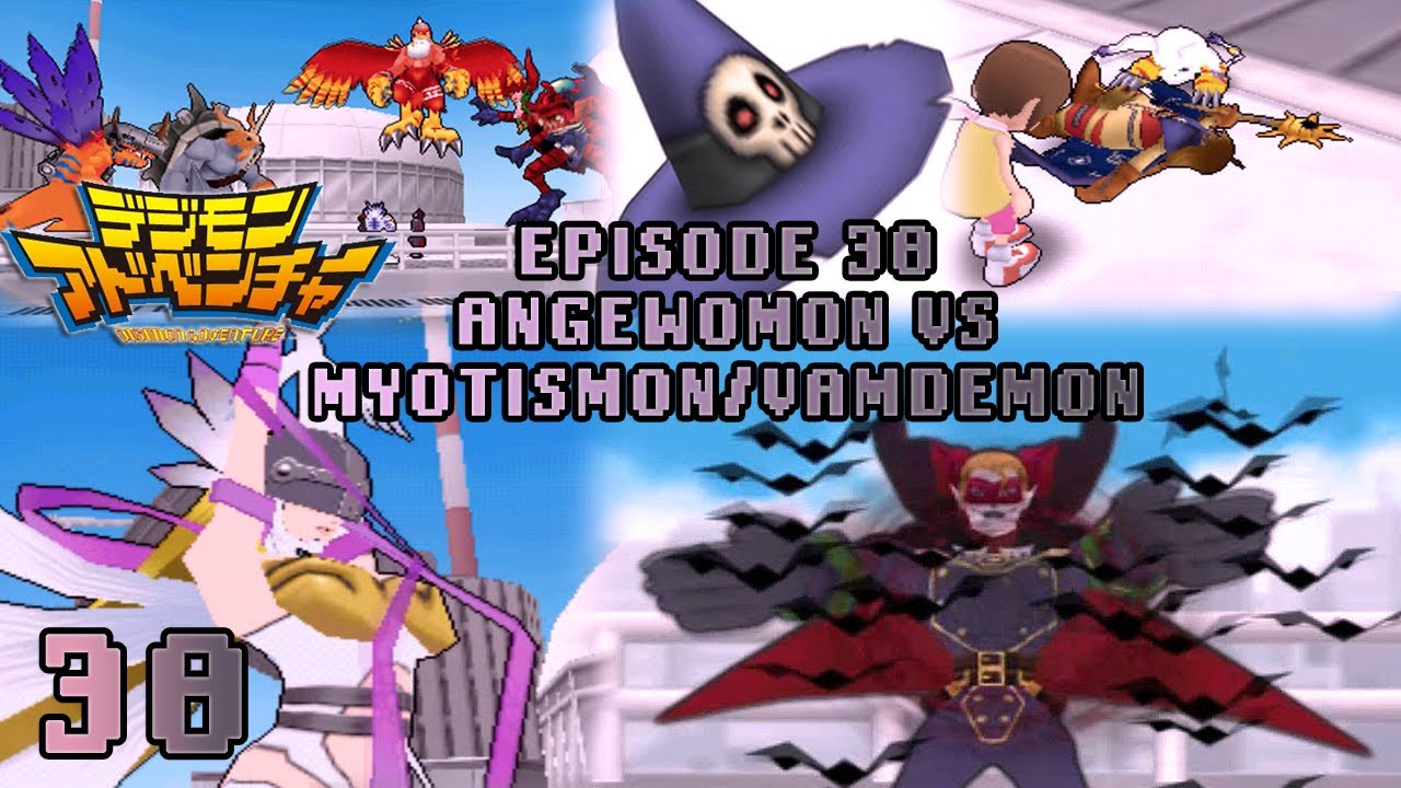 Digimon Adventure PSP - Walkthrough Episode 38 ~ Angewomon vs Myotismon ...