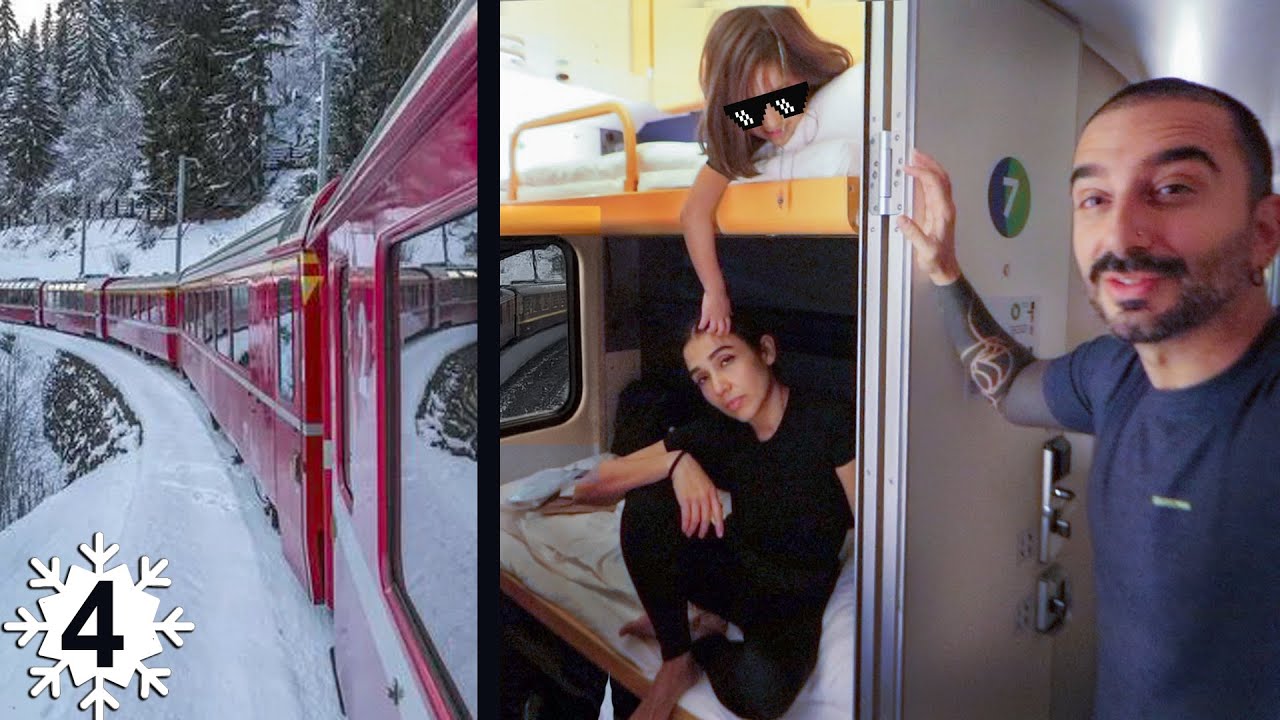28h viajando en tren al Polo Norte DÍA #4 - YouTube