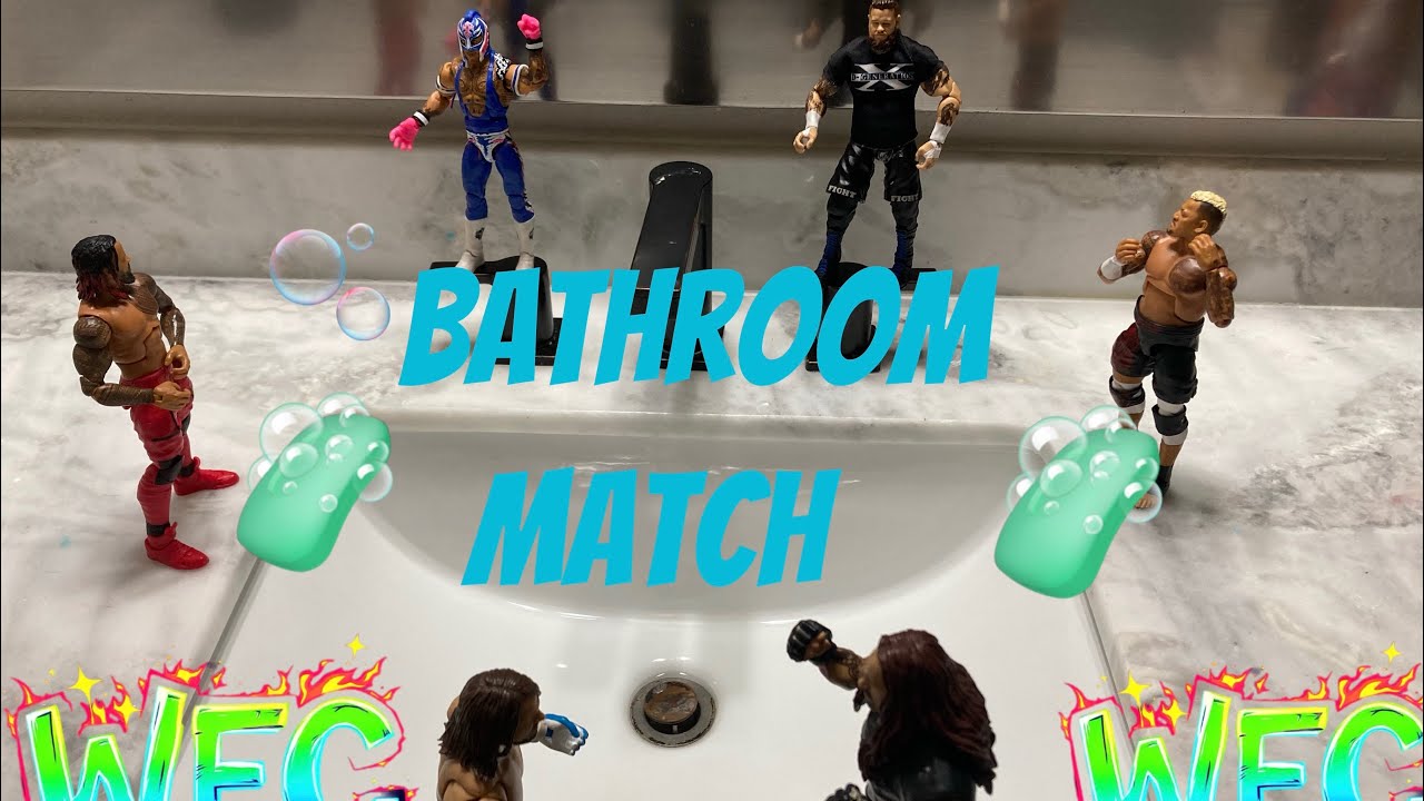 Bathroom match for the WFC hardcore championship| WFC #wwe #fyp - YouTube