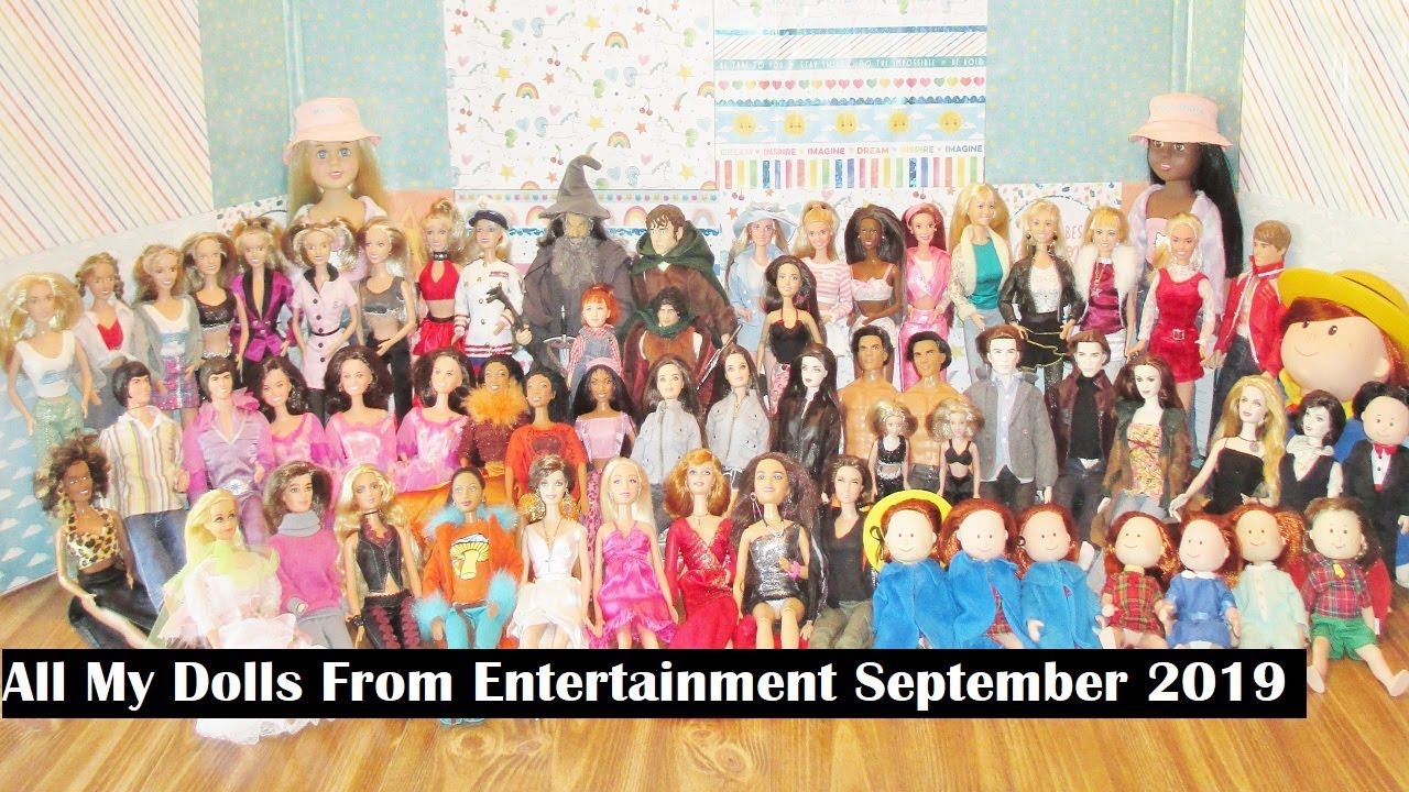 All My Dolls From Entertainment September 2019 - YouTube