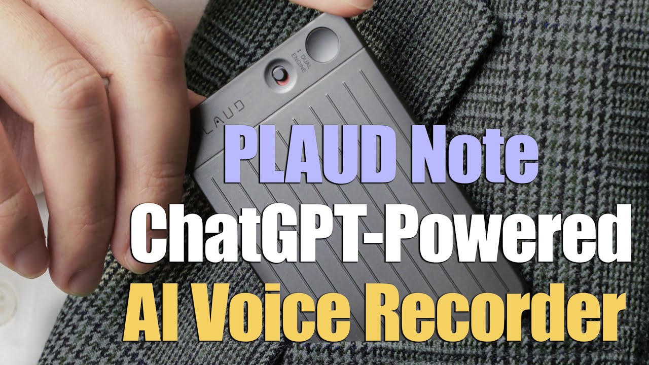 PLAUD Note - ChatGPT-Powered AI Voice Recorder - YouTube