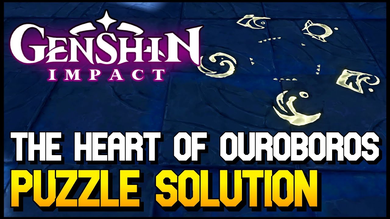 Genshin Impact - The Heart Of Ouroboros / Puzzle Solution (World Quest ...