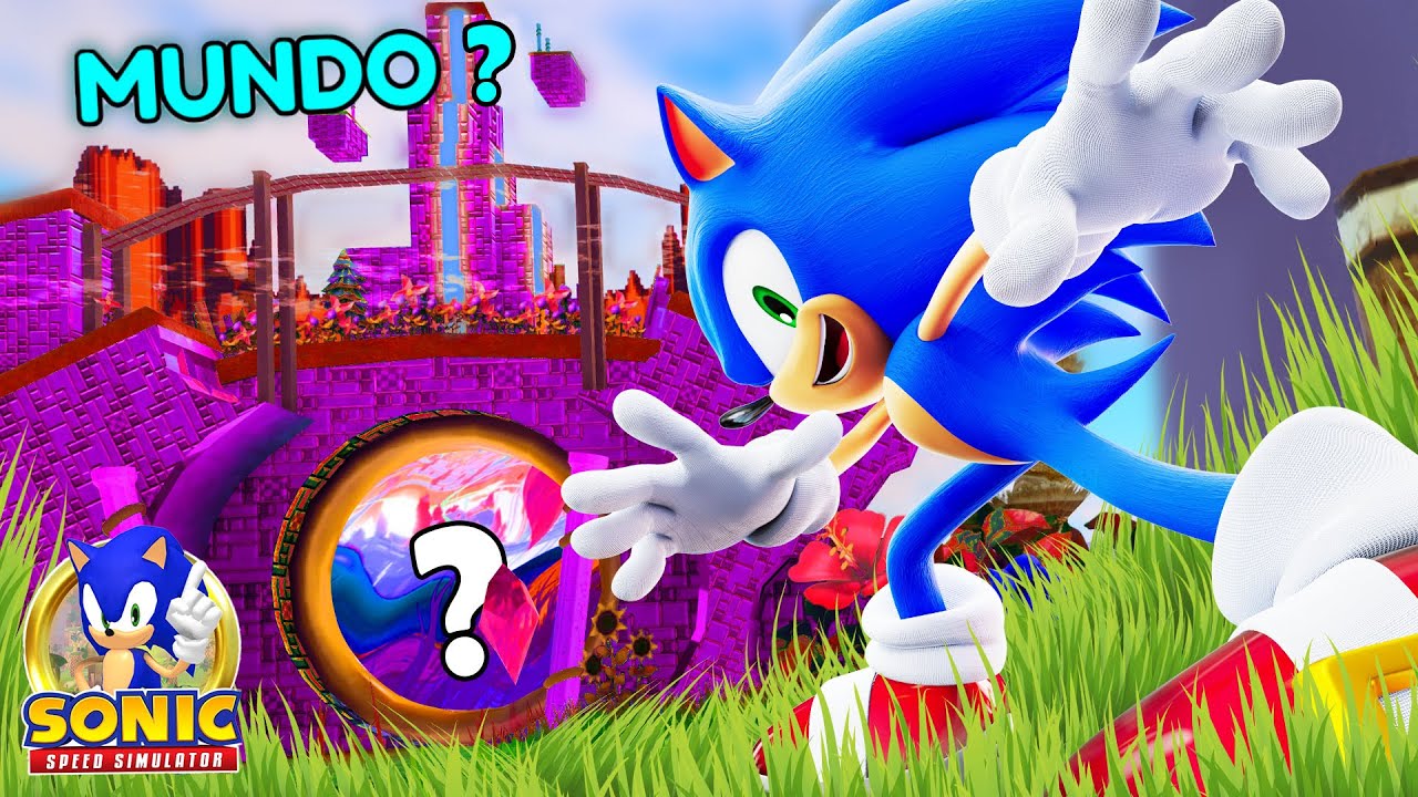 ROBLOX 😯 Encuentro Los Mapas Secretos De Sonic Speed Simulator - YouTube