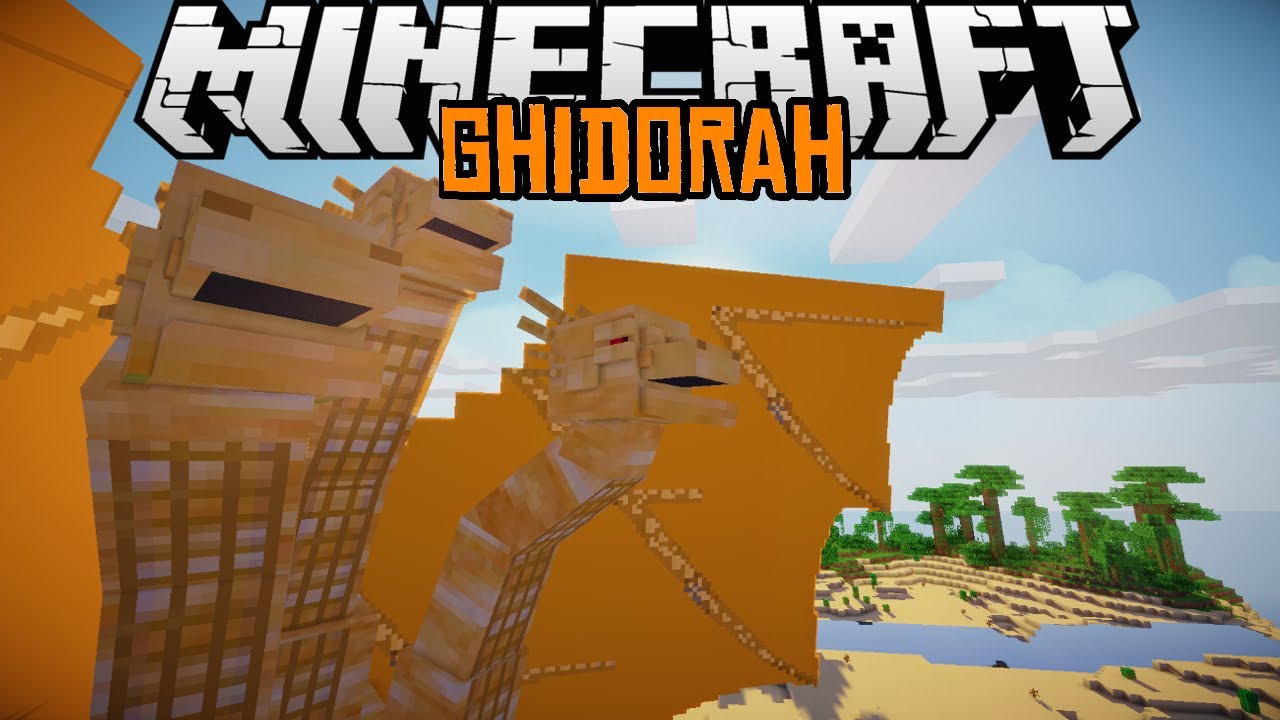 Minecraft mody 1.7.2 #65 - KING GHIDORAH - YouTube