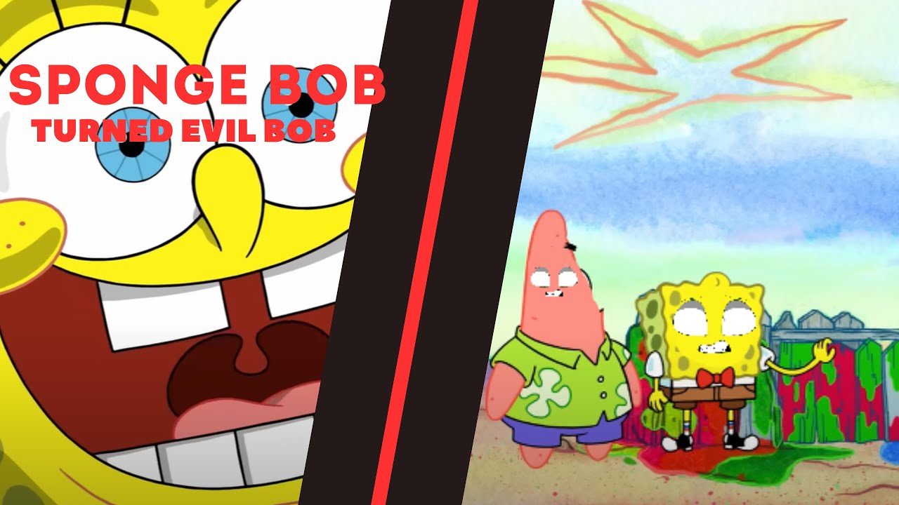 SPONGEBOB| SPONGEBOB PAINTS THE FENCE FOR HIS GRANDMOTHER AND PATRICK ...