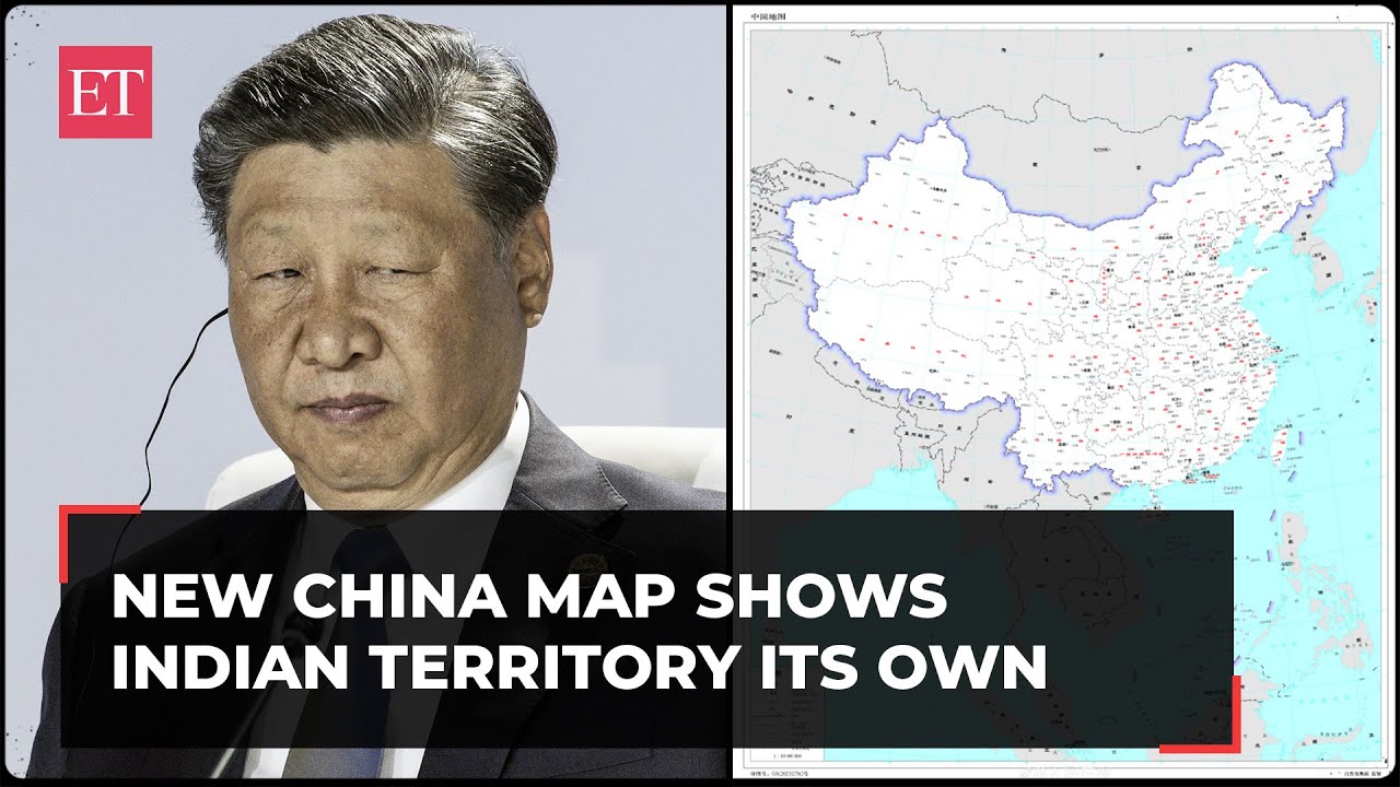 Aksai Chin, Arunachal Pradesh shown as part of new China territorial map - YouTube