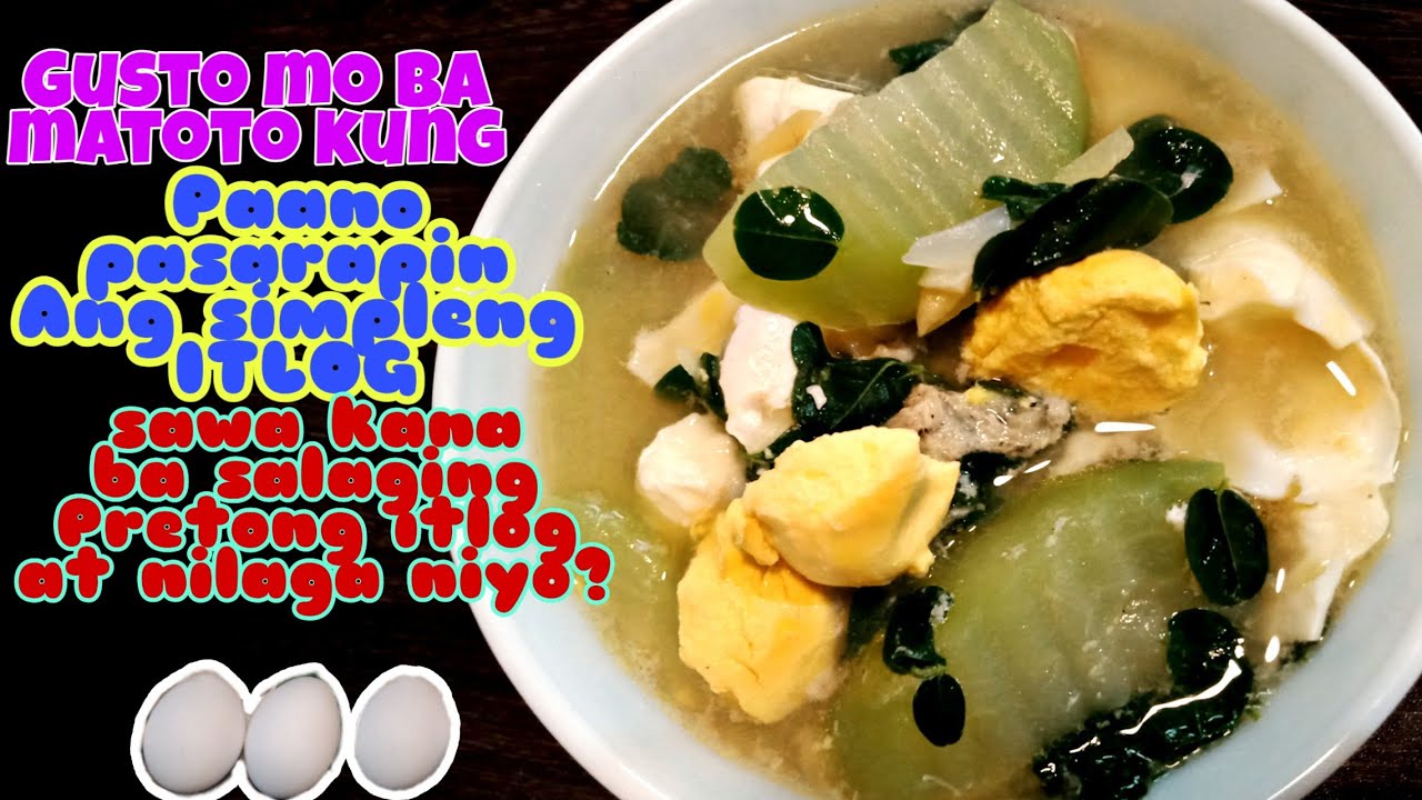 How to cook tinolang itlog - YouTube